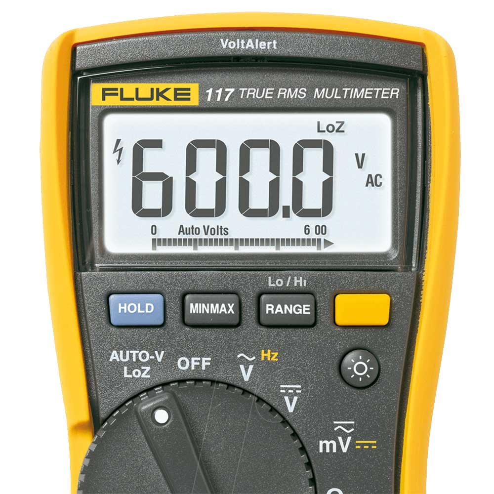 Multímetro Digital Fluke 117 True RMS com Detector sem Contato - Luitex ...