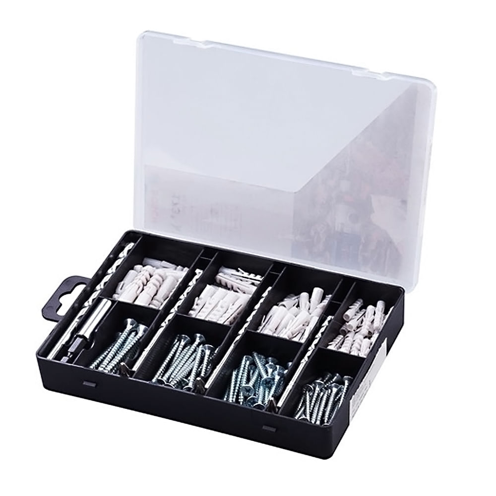Kit de Fixação Bosch Brocas Pontas e Parafusos com 173 Peças - Luitex ...