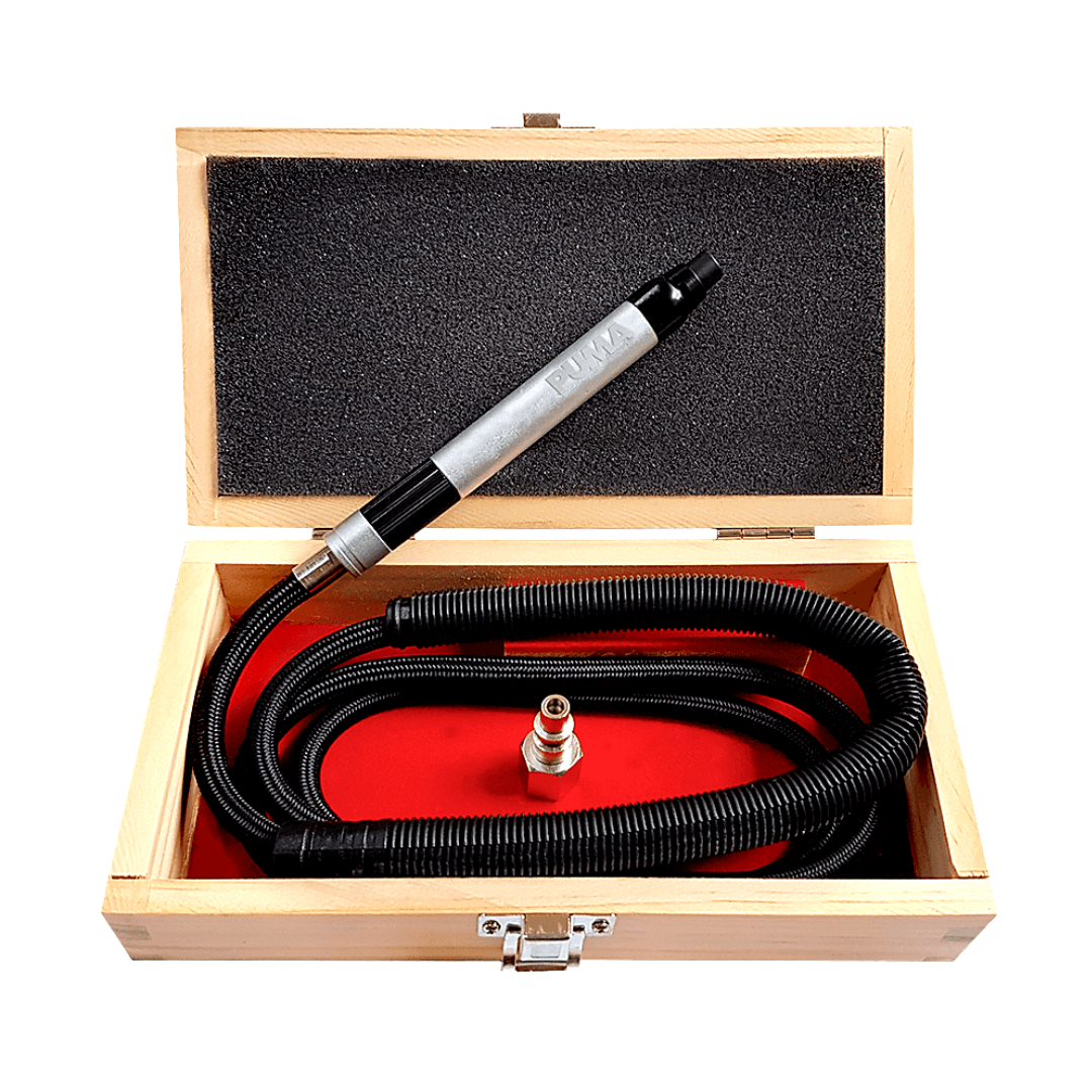 Micro Retífica Pneumática Reta 1/8 Pol. 70000rpm AT3170CT Puma - Luitex ...