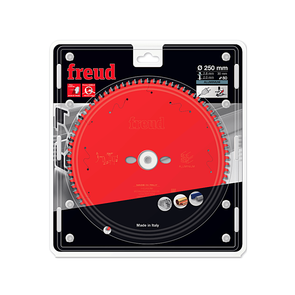 Disco de Serra Circular Widia 250mm 80 Dentes DTF30 Freud FR23A001M ...