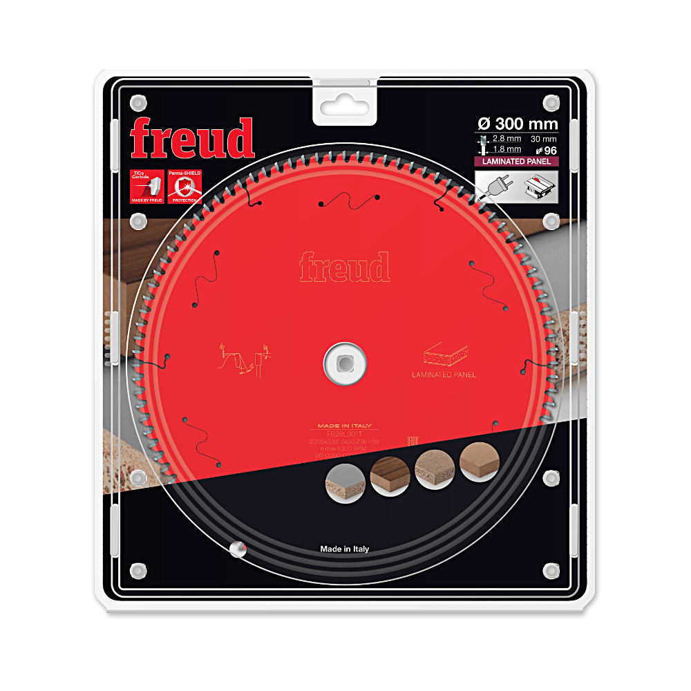 Disco de Serra Circular Widia 300mm 96 Dentes DTF30 Freud FR28L001T ...