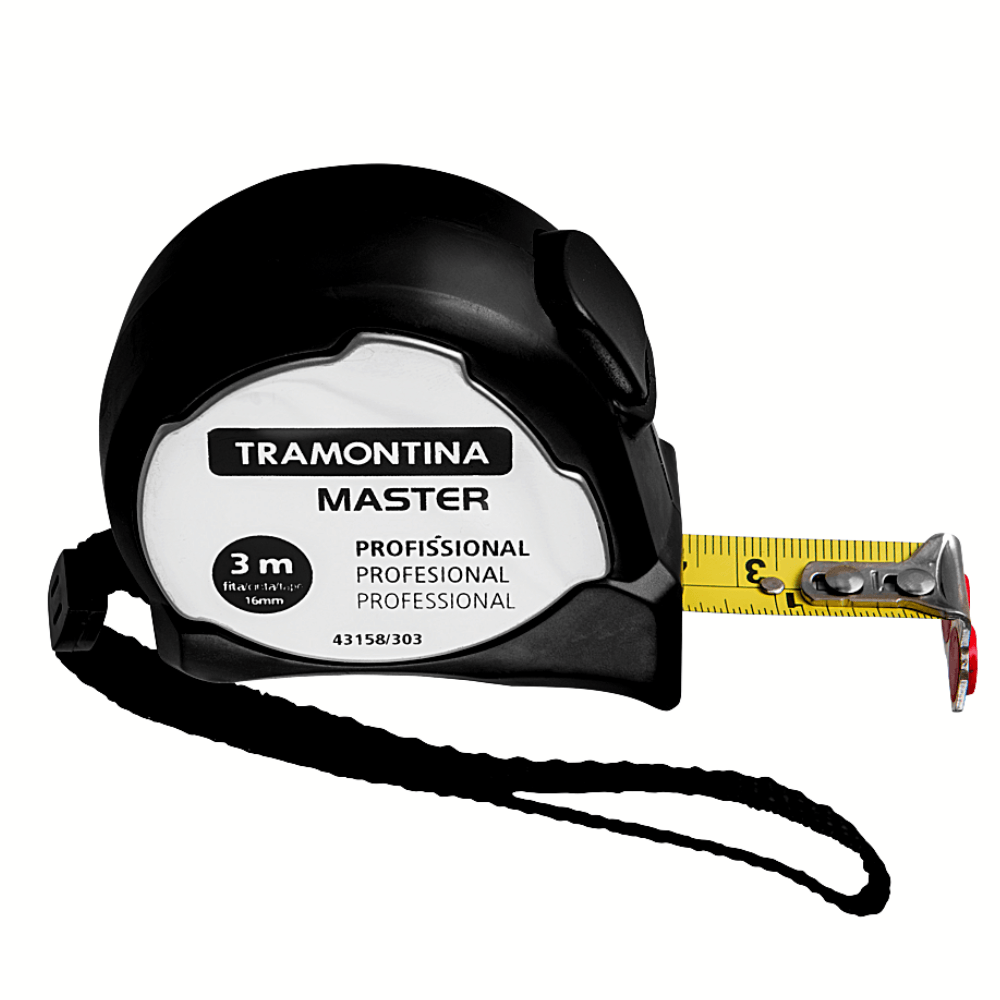 Trena Profissional 3M Milimétrica 43158/303 Tramontina Master - Luitex ...