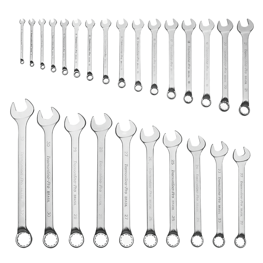Jogo de Chave Combinada 26 Peças 6 a 32mm 44660/226 Tramontina Pro ...