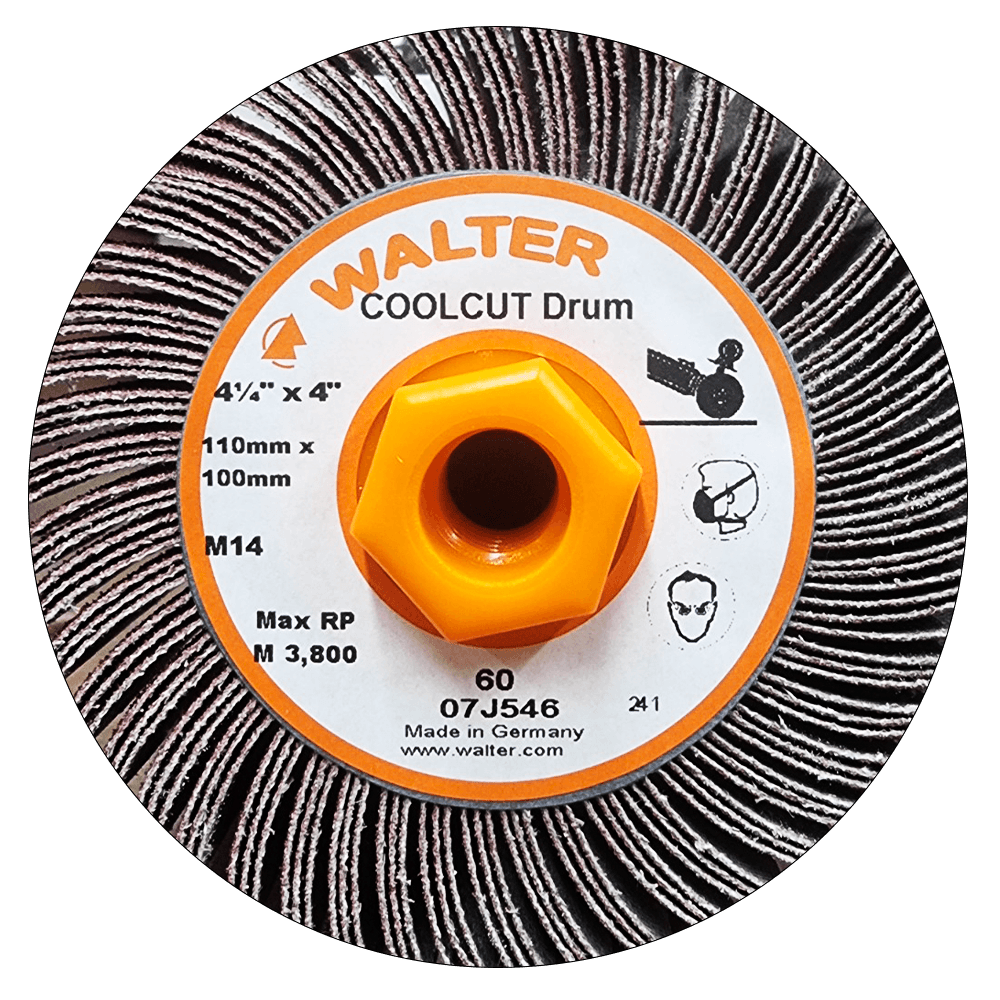 Roda Lamelar Line-Mate 4.1/4 x 4 x M14 G60 07J546 Walter - Luitex ...
