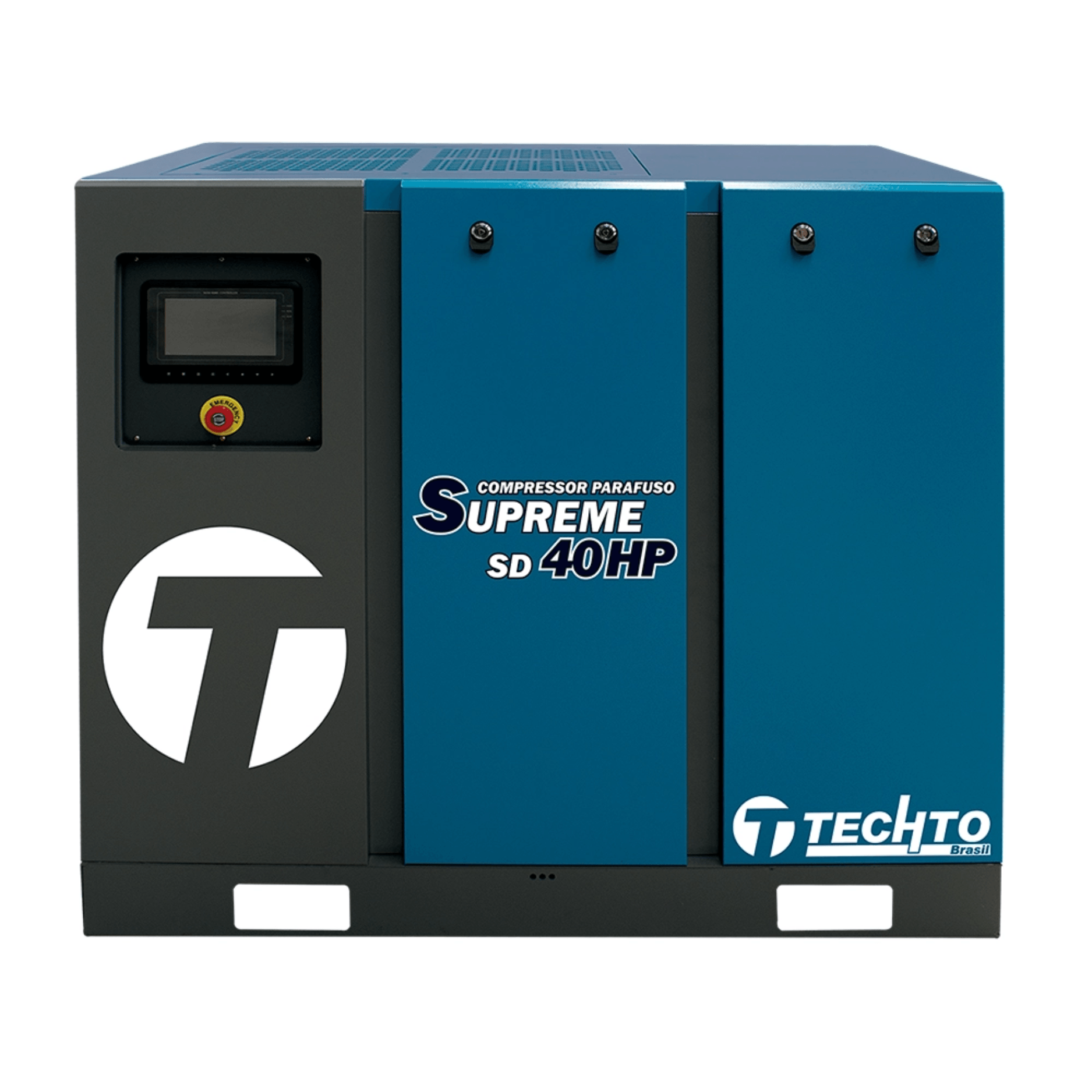 Compressor Parafuso S/ Reservatório 40Hp 220V Supreme Sd40 Techto ...